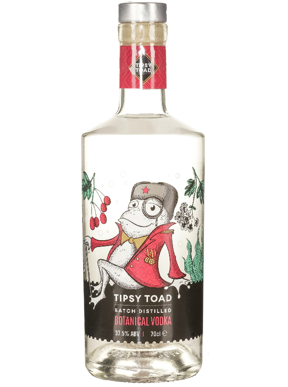Tipsy Toad Botanical Vodka 37.5% DISTILLERY TRADE ORDERS